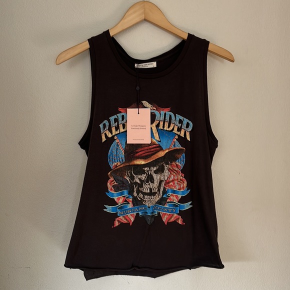 Spell | Tops | Spell Rebel Rider Organic Tank | Poshmark